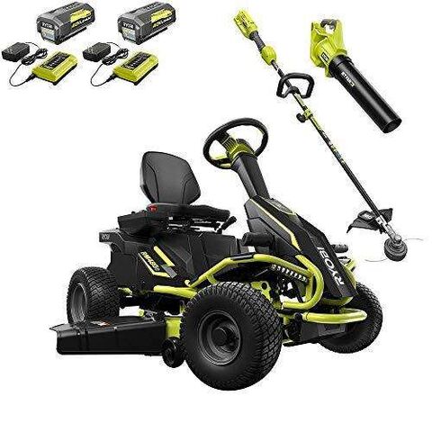 Assert New Ryobii Ry48110-cmb40 38 In. 75 Ah Battery Electric Rear ...