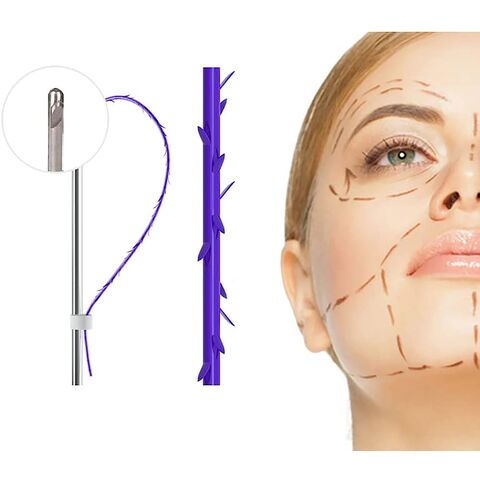 Minerva 18g*100mm Pcl Big V Line 20cps Cannula 4d Cog Thread Thread ...