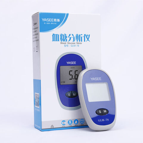 Auto-coding Digital Diabetic Blood Sugar Glucose Chemistry Test Meter ...