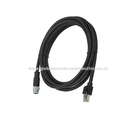 Buy Wholesale China Ethernet M12 8 Pin X-code To Rj45 Cat 6a High Speed ...