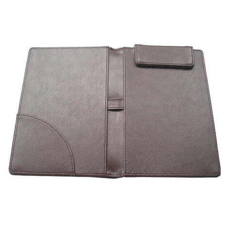 Buy Wholesale China Oem Leather Waiter Book Bill Folder Writing Note ...