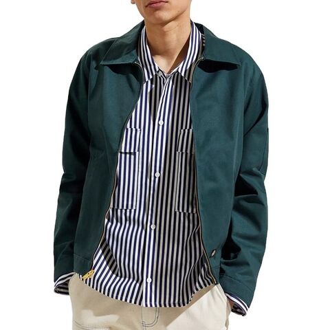 Oem/odm Custom Lapel Zipper Cotton Workwear Jacket Zip Up Men's Heavy ...