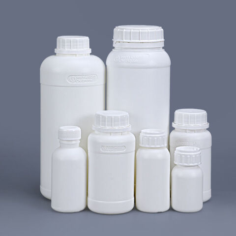 50ml-1000ml Thicken Plastic Fluorinated Bottles Chemical Organic ...