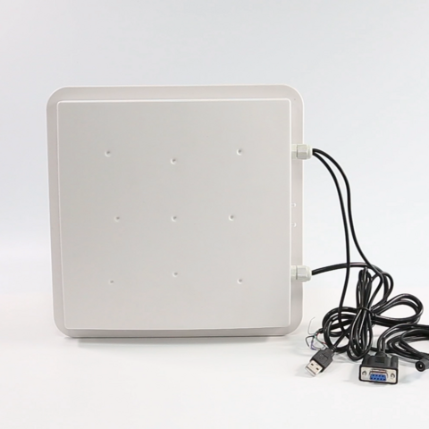 Rs485 Rj45 8-15m Long Range 8dbi Antenna Rs232 Wiegand Parking Management System Uhf Rfid Reader ...