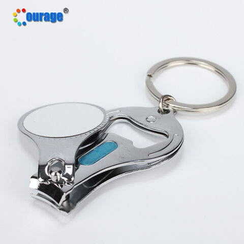 Buy Wholesale China Super Practical Custom Design Metal Keychain Nail ...