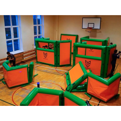 Buy Wholesale China Millennium Field Inflatable Paintball Wall Bunker ...