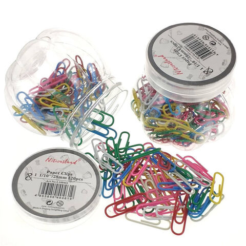 Buy China Wholesale 120 Pcs 28mm U Shape Package Plastic Paper Clips ...