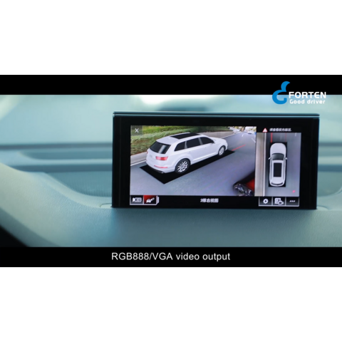 3d 2d Hd 1080p Bird View Panoramic 360 Car Parking Camera System Fit ...