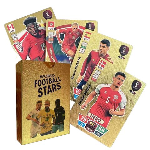 Buy Wholesale China Football Ballsuperstar Gold Cards Star Limited ...