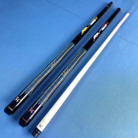 Economic Decal Design Maple Wood 13mm Pool Cue Sticks Colorful American ...