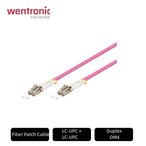 Buy Wholesale Hong Kong SAR Fiber Optic Cable Om4 Violet Duplex Lc-upc ...