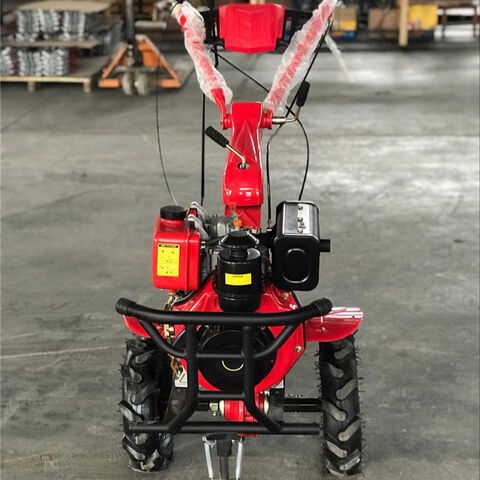 Diesel Engine Gear Driven Mini 6.5hp/7hp Power Tiller Compact Farm ...