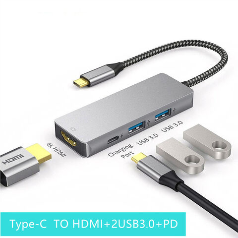 Buy Wholesale China Usb C Hub Hdmi Adapter- 4 In 1 Multiport Adapter ...