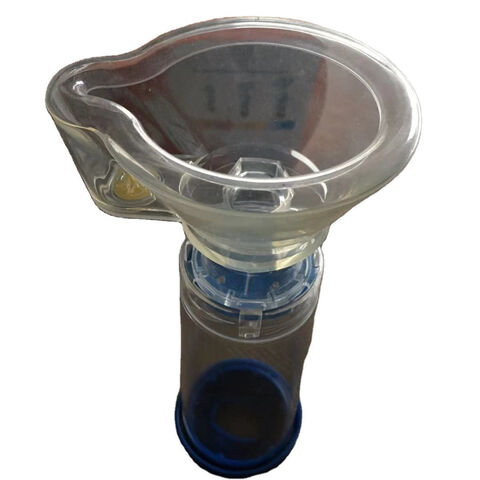 Aero Chamber With Silicone Mask,aerosol Chamber With Double Filter ...