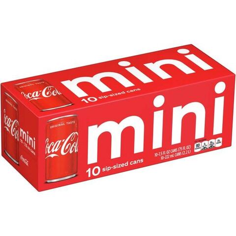 Buy Wholesale Austria Coca-cola Mini Soda Pop Soft Drink, 7.5 Fl Oz, 10 ...