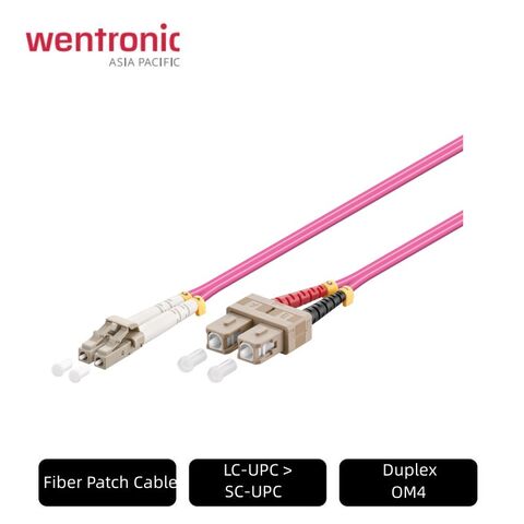 Buy Wholesale Hong Kong SAR Lc-upc To Sc-upc Fiber Optic Cable 0.5 M ...