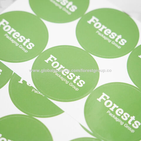 Buy Wholesale China Custom-made Round Stickers With Matte Lamination ...