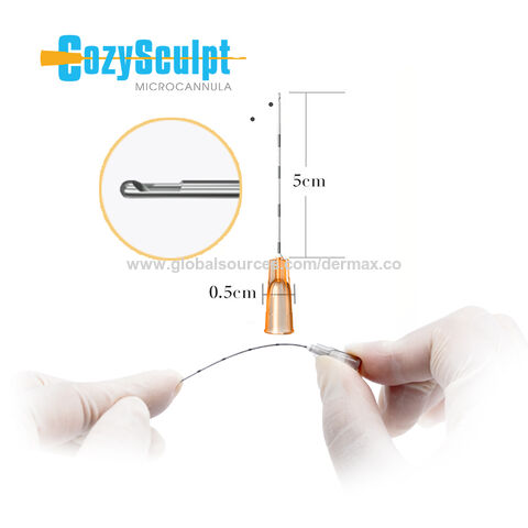 Buy Wholesale China Steriglide Cannula Subcision Cannula 22g 50mm ...