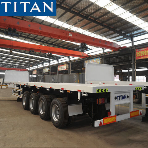 Titan Vehicle - 53ft Trailer Container Container Flatbed Trailer For ...