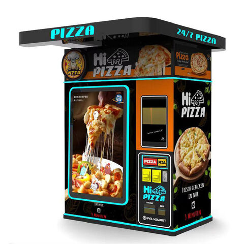 Pizza Robot Vending Smart Heated Hot For Fast Food Pizza Vending ...