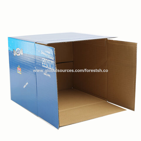 Buy Wholesale China White Rsc Storage Shipping Delivery Carton Box 3ply ...