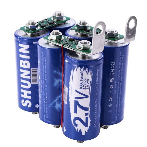 Shunbin Super Capacitor 16v 500f Solar Power System Audio Battery 3000 ...