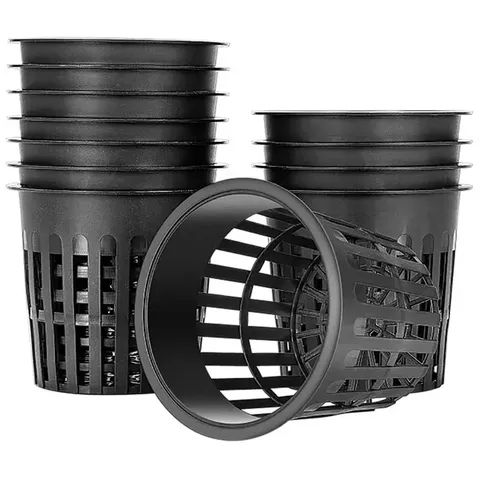 Hydroponic Basket Garden Vegetable Soilless Grow Net Pot Multi-size ...