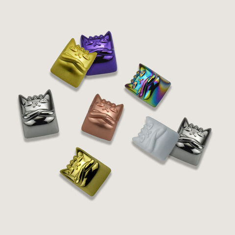 Buy Wholesale China Artisan Keyboard Keycaps 3d Cat Personalized Anime ...