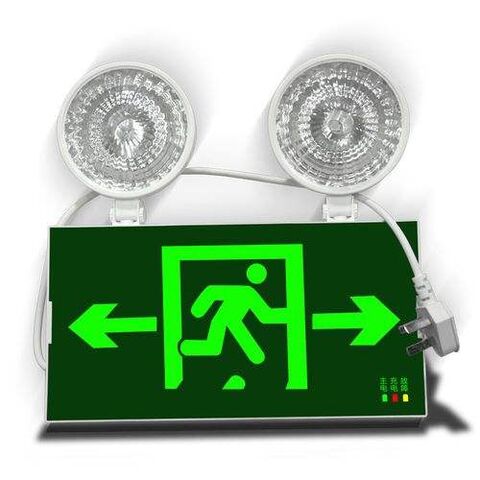 Buy China Wholesale Led Exit Sign With Emergency Light Commercial Grade ...