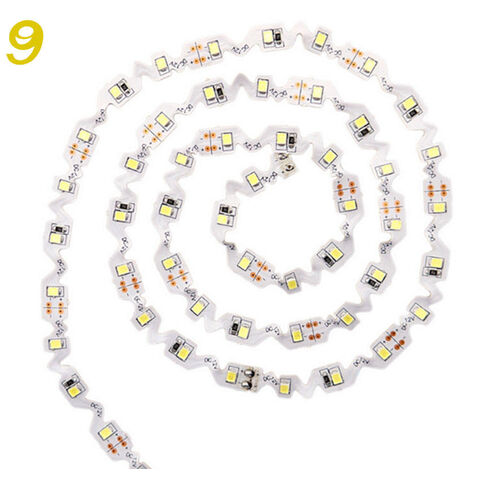 S Type 2835 60leds/m Ziazag Led Strip White Led Tape Light For ...