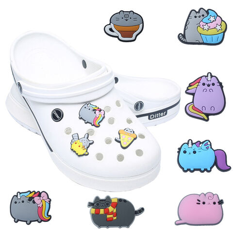 Wholesale Pusheen The Cat Croc Charms Designer Inspired Croc Charms ...