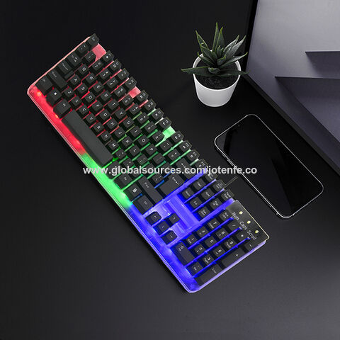Buy Wholesale China Custom Logo Gaming Keyboard 7 Color Backlight ...