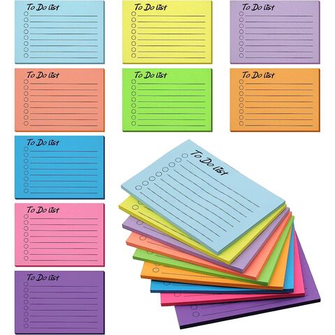 Buy Wholesale China To Do List Notepad With Lined Sticky Notes Self ...
