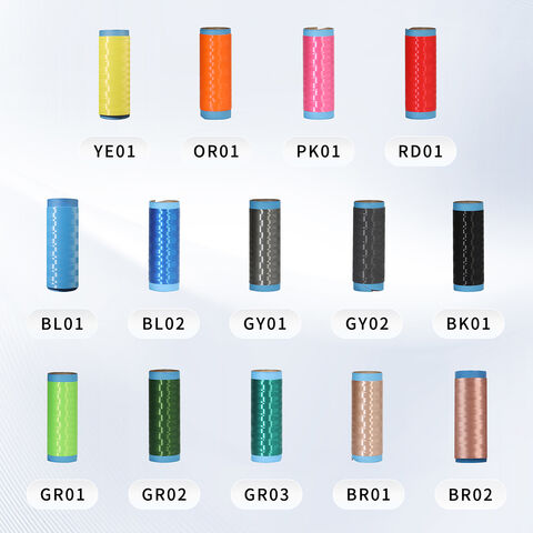 Uhmwpe High Tenacity Resistant Yarn Polyethylene Colored Uhmwpe Fiber ...