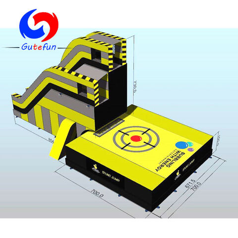 New Arrival Kids Inflatable Stunt Jump, Large Cliff&jump Inflatable ...