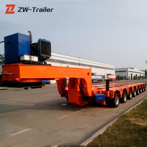Buy Wholesale China Heavy Duty Utility Multi-axles Modular Hydraulic ...