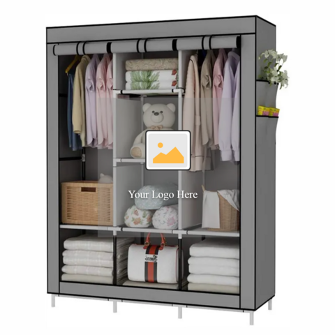 Buy Wholesale China R-07-3d Simple Portable Wardrobe Butterfly Pattern ...