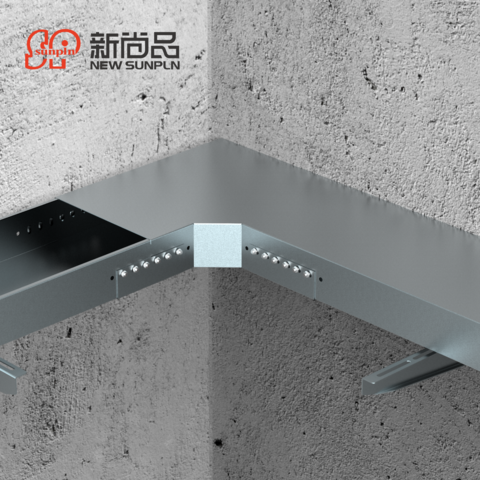Galvanized Production Line Ladder Tray Metal Fiber Trough Cable Ladder ...