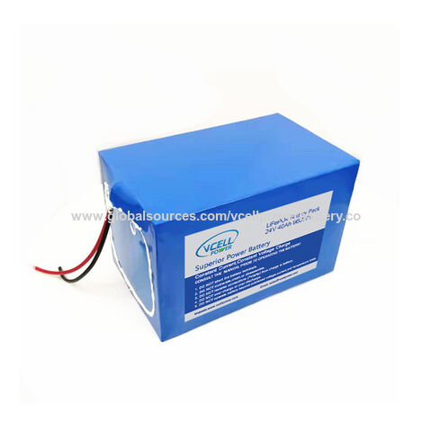Buy Wholesale China Vcell/oem 24v 40ah 7s8p Lifepo4 Battery Pack With ...