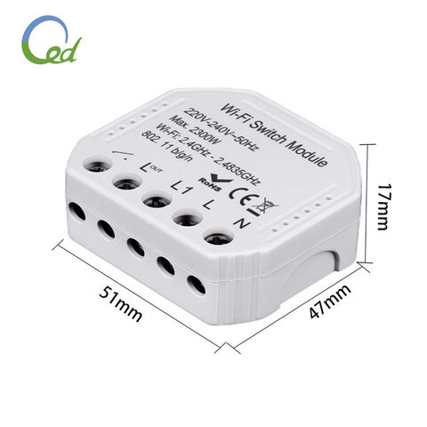 Buy China Wholesale Dry Contact 220-240v 16a Wi-fi Switch Module Remote ...