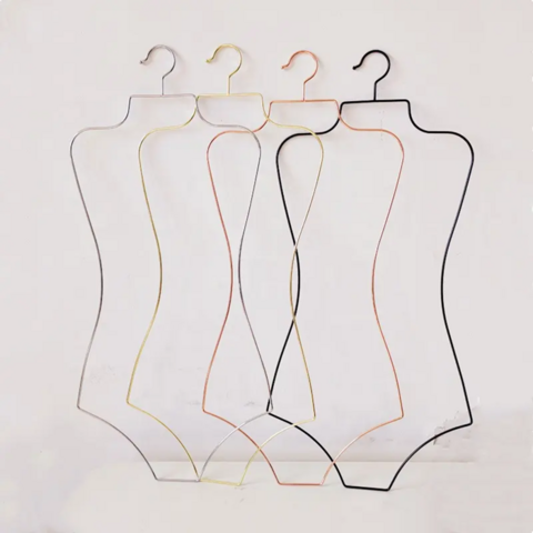 Swimsuit Hangers Female Bikini Display Usage Gold Metal Clothes Rack ...