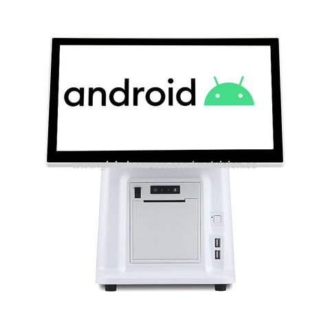 15.6 Inch Dual Screen Touch Screen Android All-in-one Pos Terminal ...