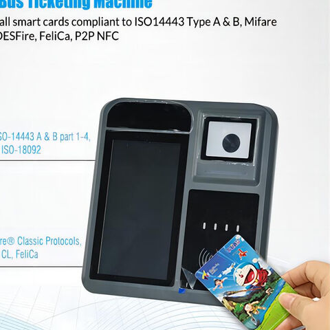 Buy Wholesale China Cashless Payment Card Reader Nfc Bus Validator Pos ...