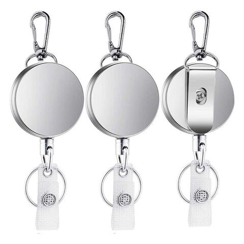 Amazon Heavy Duty Retractable Badge Holder Reel Id Badge Holder With ...