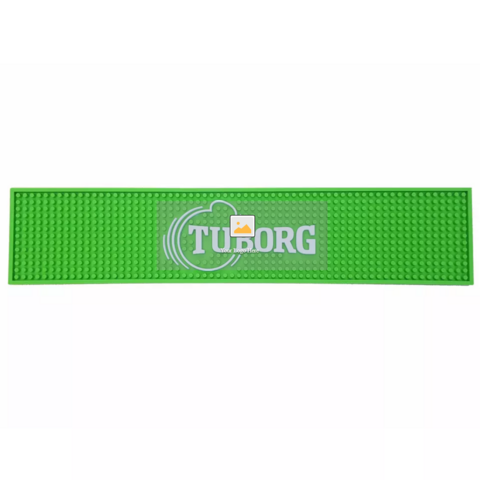 Bulk Buy China Wholesale Jagermeister Bar Rail Mat Custom Logo Embossed ...