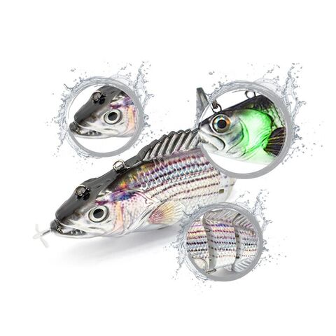 Buy Wholesale China Hard Plastic Swim Baits Multi Jointed Rechargeable ...