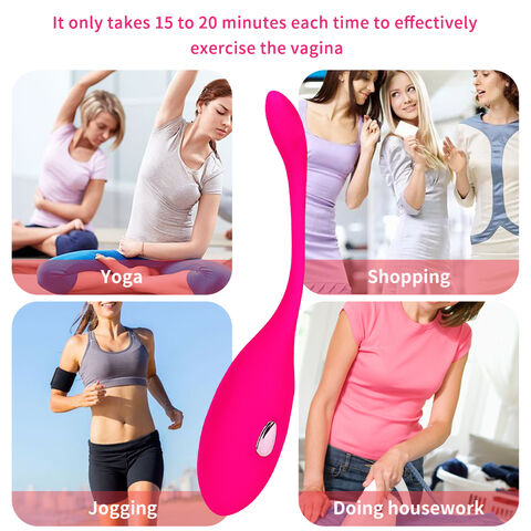 Levett Remote Control Electric Shock Jump Eggs Sex Toys Rechargeable G ...