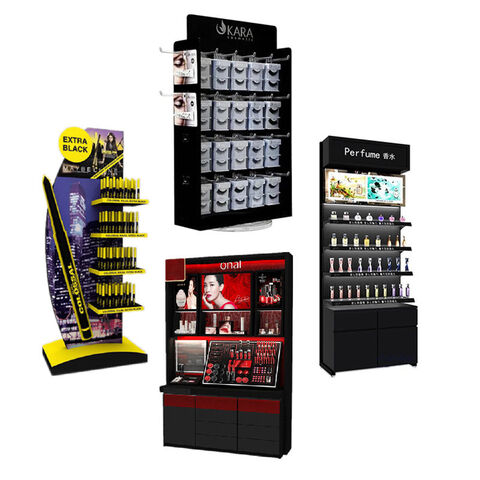 Shopping Mall Shelf Cosmetic Furniture / Makeup Retail Store Floor ...