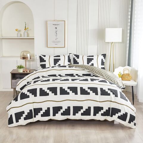Buy Wholesale China 3 Pieces Duvet Cover Comforter Space Black Pattern ...
