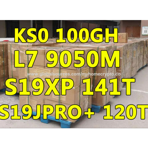 Buy Wholesale China Bitmain L7 9050m S19jpro+ 120t L9 15.2gh E9pro ...